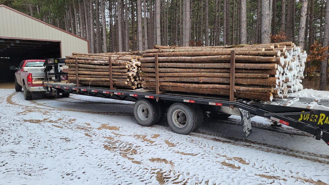 Half Log Bench – Twist of Nature